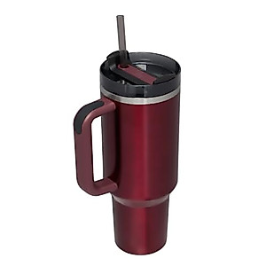 Stanley Quencher H2.0 FlowState 40 oz Tumbler - Rosewood Glow