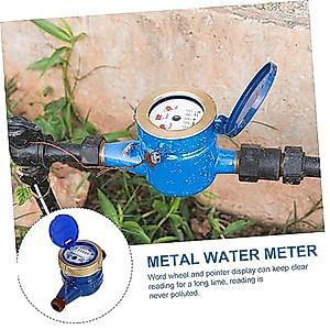 ULTECHNOVO Garden Water Meter Engineering Water Meter Rit Synthetic Water Table Home Use Water Meter Dn15 Horizontal Water Meters Water Flow Meter Water Tablr Water Tabke Water Tablw