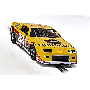 Scalextric Chevrolet Camaro IROC SCCA Trans-Am Duracell 1:32 Slot Race Car C4220, Yellow, Red & Black