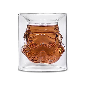 THUMBS UP Original Stormtrooper Glass, 8.5 x 9.3 x 9 cm, Transparent, STMTRPGLS