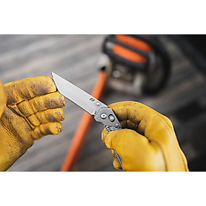 Schrade Alpha Class Truix with 3.5in S35VN Steel Blade, G10 Handle, USA Made for EDC and Hunting