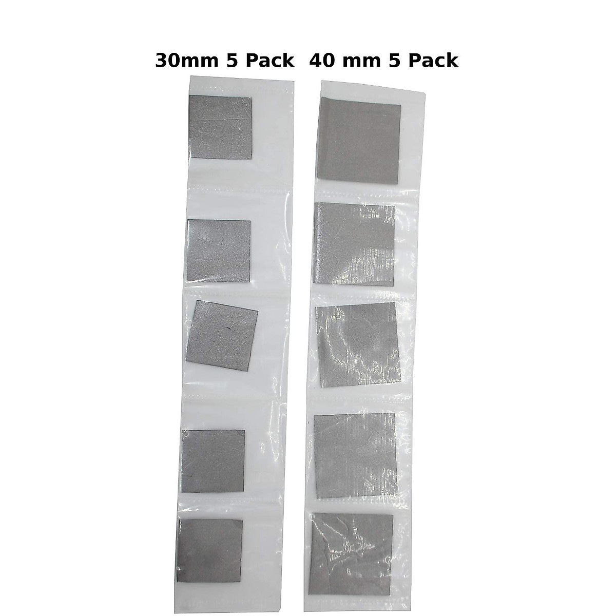 IC Graphite High Compression Thermal Pad - Permanent Replacement for Thermal Paste/Grease (30X30 mm 5-Pack)