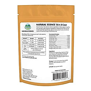 Oxbow Natural Science Skin & Coat Hay Tabs, 4.2 oz., Count of 60