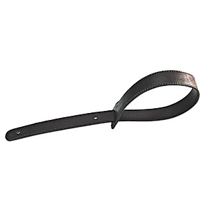 Walker & Williams XL-60 Black Guitar Strap Extender Lengthens W&W Straps Up To 60" For Acoustic, Electric, And Bass Guitar Straps