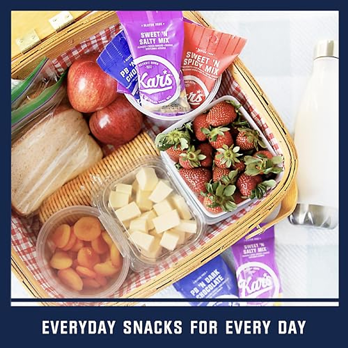 Kar’s Nuts Sweet ‘N Salty Trail Mix – 34 oz Resealable Bag, Pack of 1 - Healthy Snacks for Adults and Kids