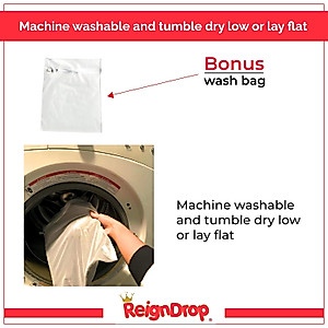 ReignDrop Piddle Pad Car Seat Protector for Toddler and Baby Potty Training – Waterproof Car Seat Pee Pad – Reusable Liner – Soft Velvet Exterior – Non-Slip Back – with Wash Bag – Machine Washable