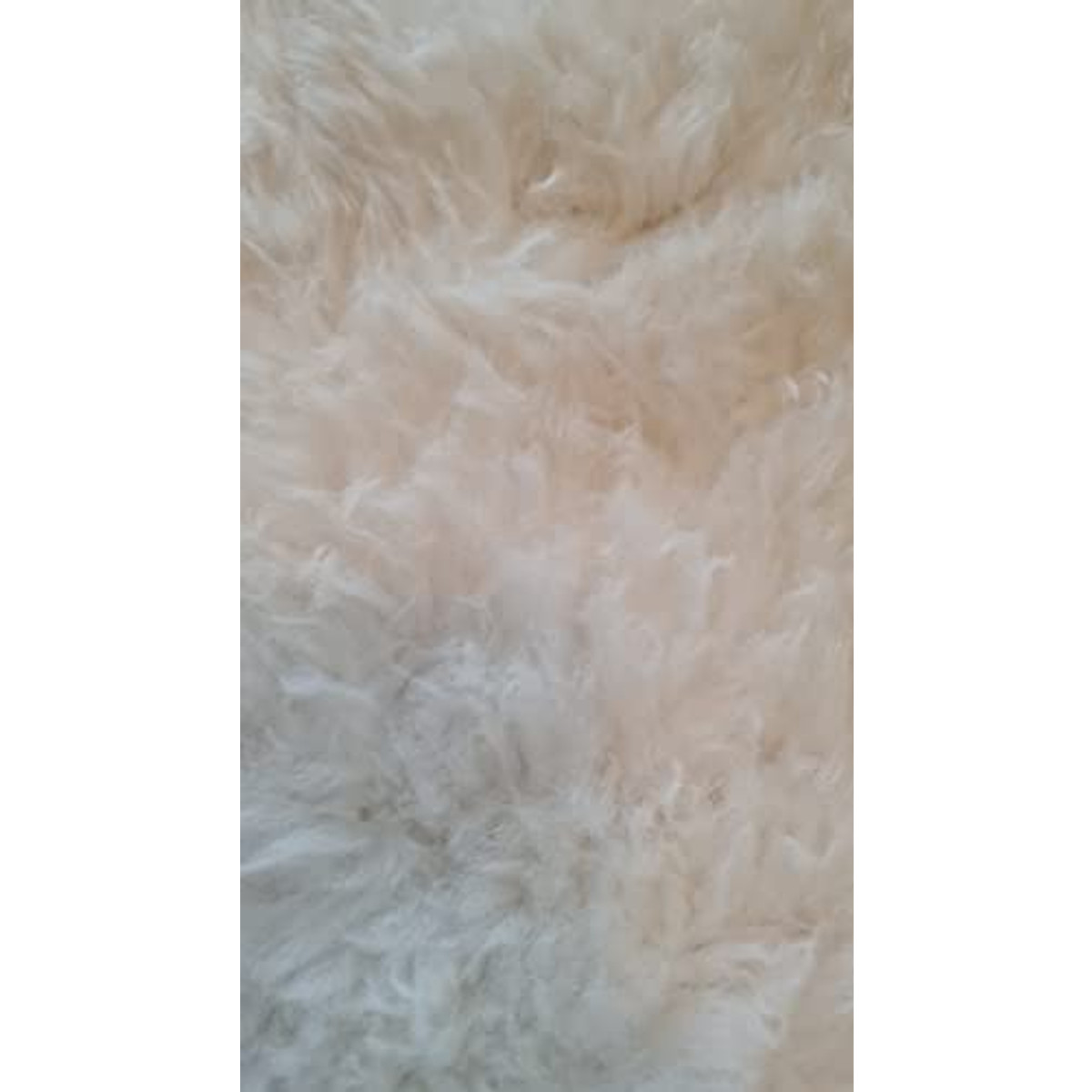 LeMirk Genuine Sheepskin Rug, Argentine Natural Sheepskin Throw,Luxury Fluffy Sheepskin Seat/Chair Cover, Real Shearling Rug Soft, Lambskin Rug for Bedroom Living Room, Ivory White