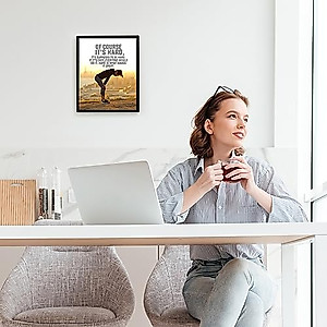 What Makes It Great - Motivational Wall Art, Modern Fitness Wall Decor Exercise Sign Print Is A Perfect Gift for Gym Wall Decor, Studio Wall Decoration. Gift of Motivation! Unframed - 8 x 10"