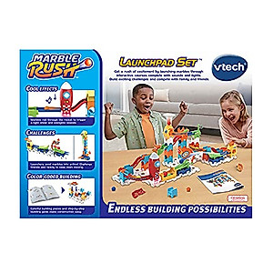 VTech Marble Rush Launchpad Set, Multicolor