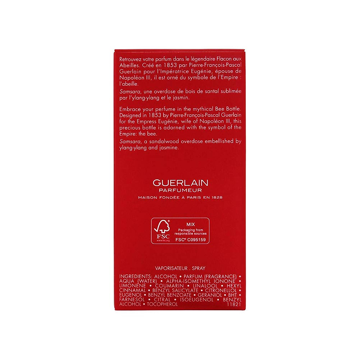 Samsara Women Eau De Toilette Spray by Guerlain, 1.7 Ounce