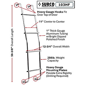 Surco 103HF Ladder Hook for Ford