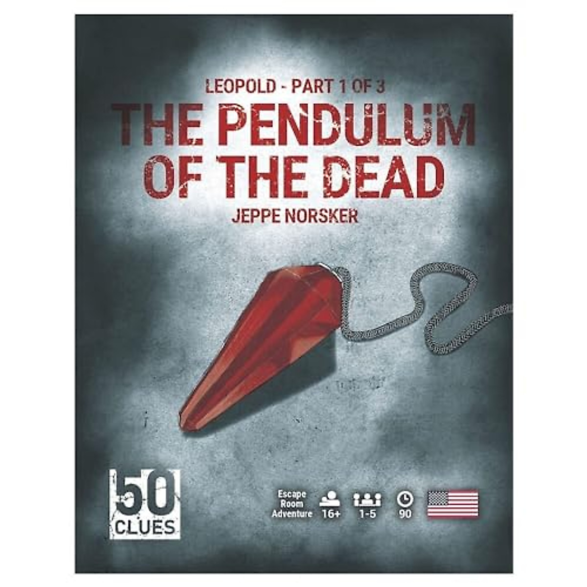 COILEDSPRING 50 Clues | 50 Clues - Part 1: The Pendulm of The Dead | Puzzle Escape Game | Ages 16+ | 1-5 Players | 90 Minutes Playing Time