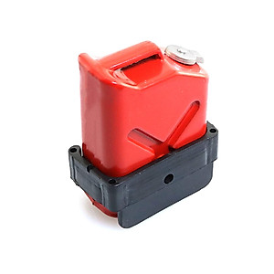 Maxmoral Mini Fuel Tank Plastic Decoration Accessory for 1/10 Scale RC Rock AX10 Axial SCX10 RC Car Truck Parts