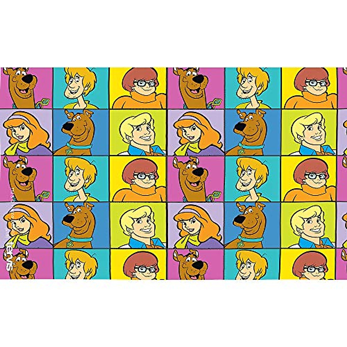 Tervis Warner Brothers - Scooby-Doo Crew Insulated Tumbler with Wrap and Blue Lid, 10oz Wavy, Clear