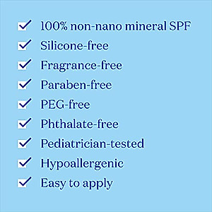Supergoop! Sunnyscreen 100% Mineral Stick SPF 50, 0.7 oz - Face & Body Sunscreen for Babies & Kids - 100% Non-Nano Mineral Formula - Pediatrician Tested, Hypoallergenic, Fragrance & Silicone Free