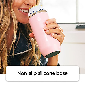 Thermoflask Premium Quality Vacuum Insulated Can Cooler, Standard Size, 12 Ounce, Ultimate Gray