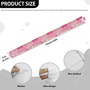 Luarisgur Stethoscope Sleeve Pink Stethoscope Covers for Nurses Love Pattern Nurse Graduation Gifts for Women Stethoscope Accessories Stethoscope Protective Cover 2 Pcs