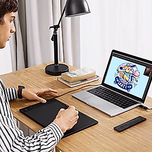 VEIKK A30 V2 Drawing Tablet 10x6 Inch Graphics Tablet with Battery-Free Pen and 8192 Professional Levels Pressure