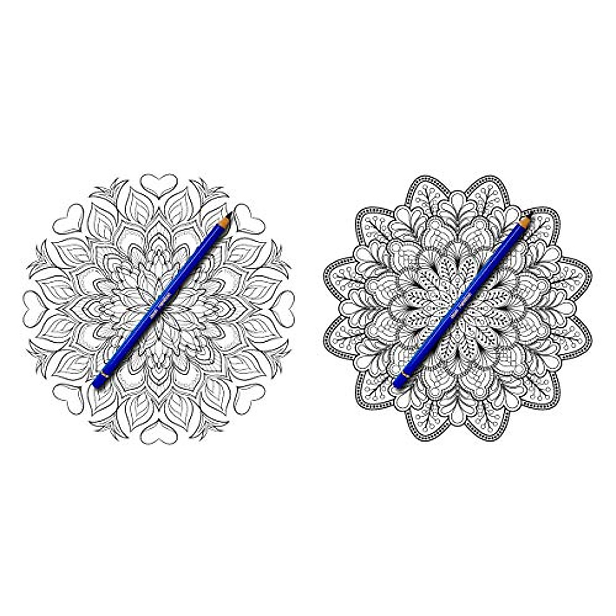 The Art of Mandala 2: Adult Coloring Book Featuring Calming Mandalas designed to relax and calm