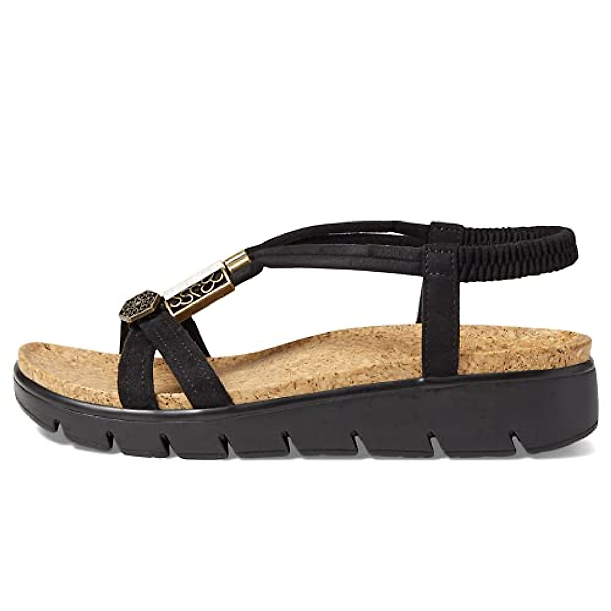 Alegria Women's Roz Casual Black Platform Sandal 7-7.5 M US