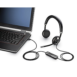 Plantronics 202581-01 Wired Headset, Silver/Black