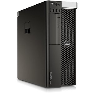 Dell Precision T7810 Workstation, 2X Intel Xeon E5-2620 v3 up to 3.2GHz (12-Cores/24 Threads Total) 32GB DDR4 RAM, Quadro K620 2GB (Display Port DVI), 512GB SSD, USB 3.0, Windows 10 Pro (Renewed)