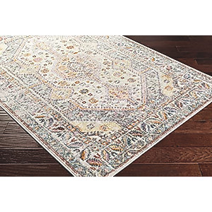 Artistic Weavers Brogan Vintage Rustic Area Rug,7'10" x 10'3",Ivory