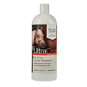 UltraCruz Equine Horse Shampoo, Conditioner and Fly & Tick Spray Bundle, 32 oz Each