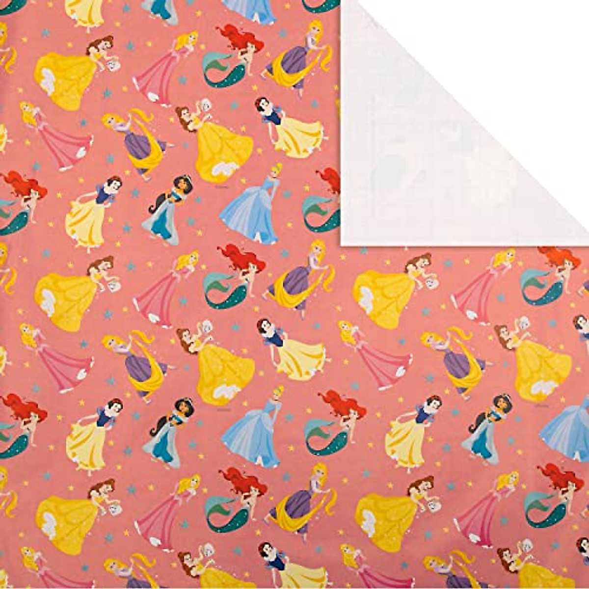 Hallmark Disney Wrapping Paper Bundle - 6 Rolls in 3 Fantastic Designs