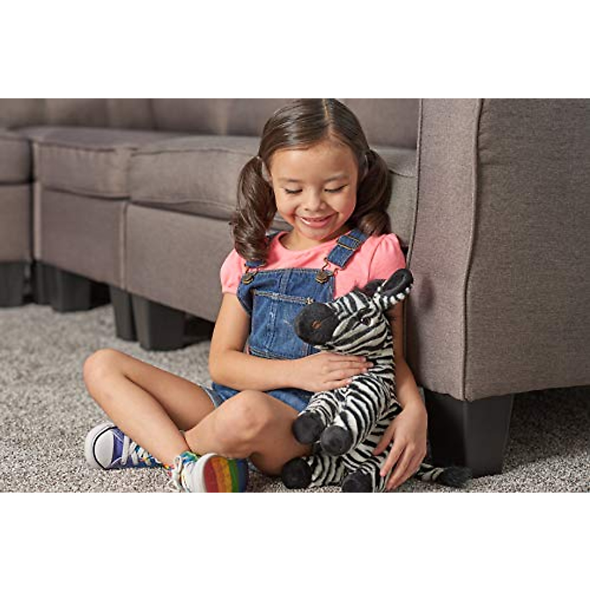 Wild Republic Zebra Plush, Stuffed Animal, Plush Toy, Gifts for Kids, Cuddlekins 12 Inches, Multicolor