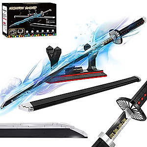 Demon Slayer Swords Compatible with Lego, 40in Kamado Tanjiro Sword Building Block with Scabbard and Stand, Anime Sword Toy Building Set Katana Demon Slayer Gift Toys for Ages 8-13, 759 Pcs