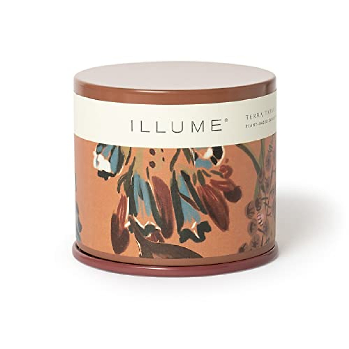 Illume Beautifully Done Essentials Terra Tabac Vanity Tin Scented Candle
