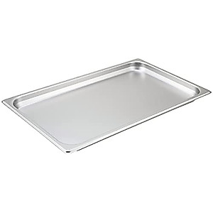 Winco SPF1 1-1/4-Inch Pan, Full,Stainless Steel,Medium