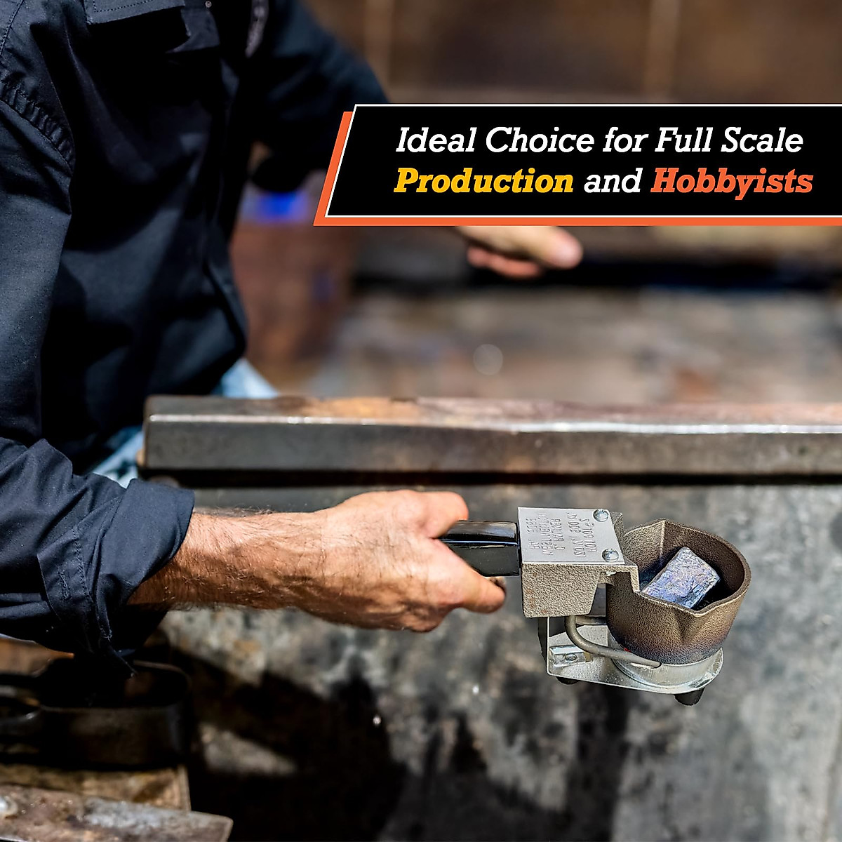 Do-It Hot Pot 2 | Melts Lead Ingots Quickly | Electric Melting Pot for Lead | 4 Pound Capacity | Lead Melting Pot for Fishing Weight Molds & Bullet Casting Molds | Made in The USA