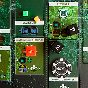 Spectre The Board Game | Spy Vs. Spy on The James Bond Movies for Adults and Kids | Ages 14+ | 2-4 Players | Average Playtime 20-45 Minutes | Made by Modiphius Entertainment