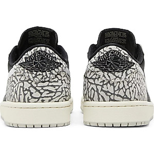 Men's Jordan 1 Retro Low OG (CZ0790 001) - 9 Black/Muslin/Tech Grey/White