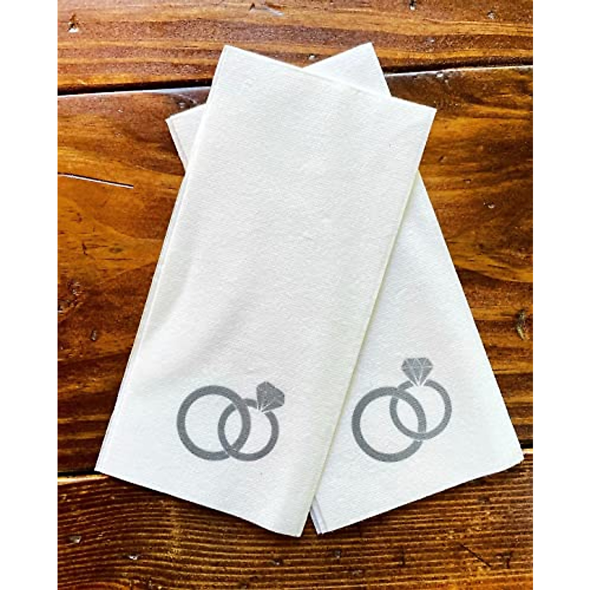 FirePrime Disposable Dinner Napkins, Guest Towels - Linen-Feel, Cloth-Like, Paper Hand Napkins, Soft, Absorbent, Thick Towels for Kitchen, Bathroom, Parties, Holidays, Dinners or Events (Wedding)