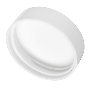 Clear Glass 0.25 oz Thick Wall Balm Jars with White Foam Lined Smooth Lids (12 pack)