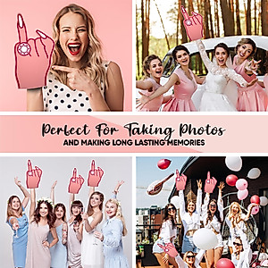 Sneaky Booze XL Engaged Foam Ring Finger Bachelorette Party Bash For Bride To Be Engagement Party Bridal Shower Bridesmaid Tribe Favors Perfect Wedding Accessories Photo Prop 2 Pack