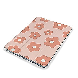 Cute Flowers Kawaii Pattern case Compatible with iPad Mini Air Pro 7.9 8.3 9.7 10.2 10.9 11 12.9 inch Pattern Cover New 2022 2021 Trifold Stand 3 4 5 6 7 8 9 Generation (10.2" 7/8/9 gen)