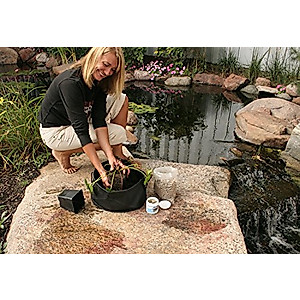 Aquascape Fabric Plant Pot for Pond and Aquatic Plants, Versatile, Durable, 6-inches x 6 Inches, 2-Pack | 98501