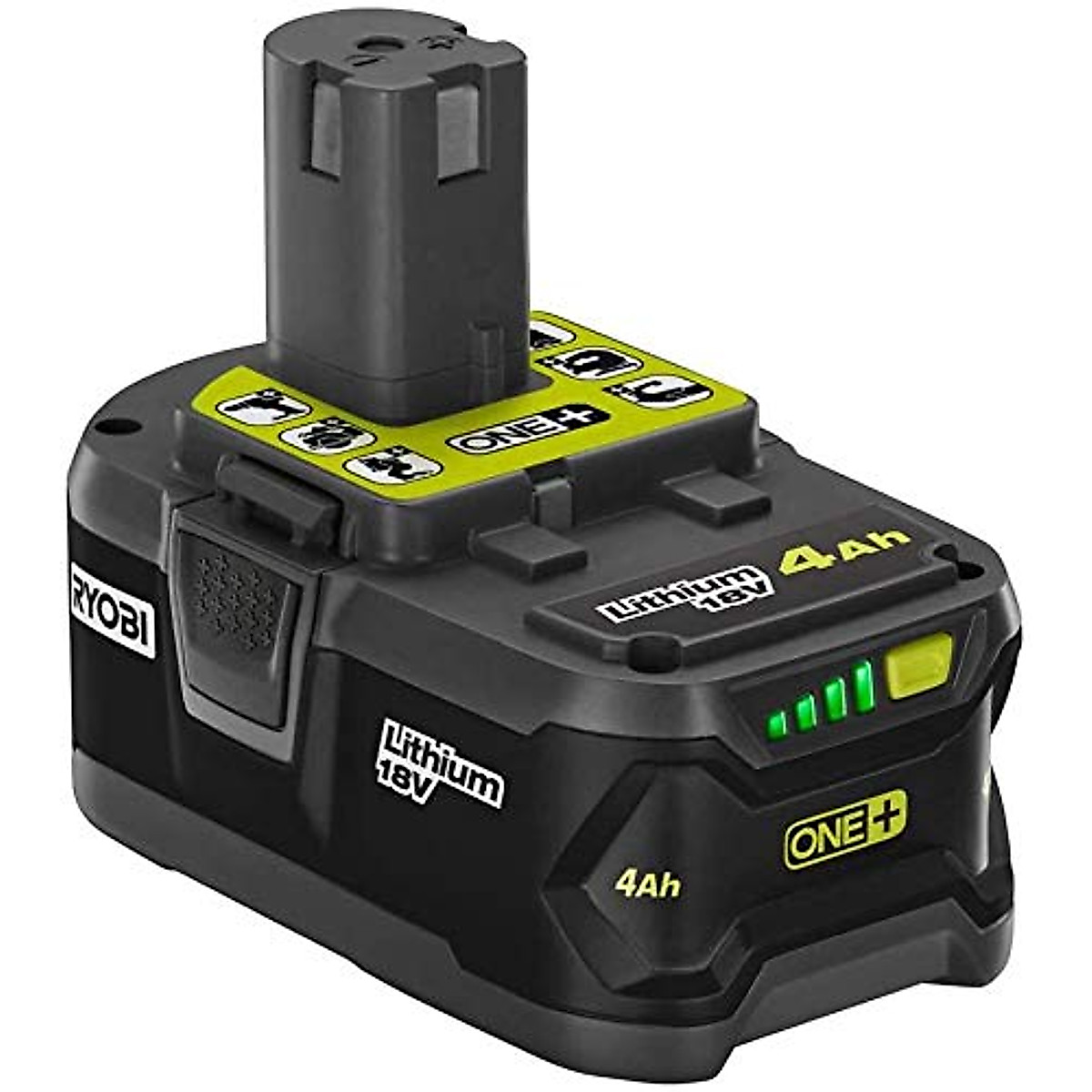 Ryobi 18-Volt ONE+ Super Charger Kit with 2 Batteries - P1820 - (Bulk Packaged)