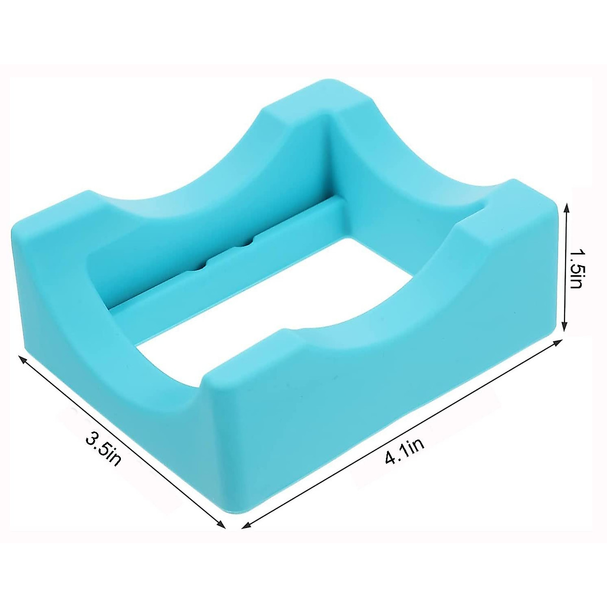 Silicone Cup Cradle for Tumblers with Built-in Slot and Felt Edge Squeegee, Tumbler Holder for Crafts Anti-Skidding Display Tumbler Stand, Small Cup Cradle Use to Apply Vinyl Decals