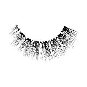 KISS Lash Couture The Muses Collection False Eyelashes, Noblesse', 12 mm, Handmade, Refined Faux Silk, Contact Lens Friendly, Easy to Apply, Includes 1 Pair Reusable Strip Lashes