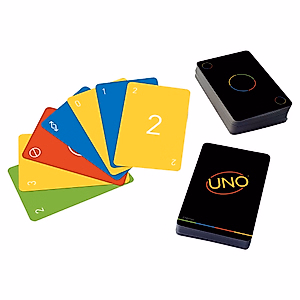 Mattel Games ​​UNO Minimalista Card Game for Adults & Teens Unique Collectible Gift Featuring Designer Graphics by Warleson Oliviera