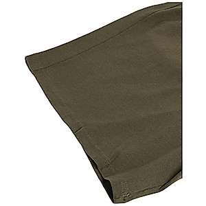 Soffe mens Classic Cotton Pocket Short, Olive Drab Green, X-Large