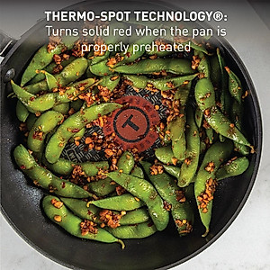 T-fal Ultimate Hard Anodized Nonstick Fry Pan Set 2 Piece, 8, 10 Inch Oven Safe 400F Cookware, Pots and Pans, Dishwasher Safe Black