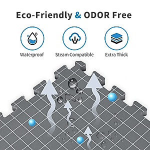 Yrangee Blocking Mats for Knitting,Extra Thick Blocking Boards with Grids for Needlepoint or Crochet,9 Pack Knitting Mats with 150 T-Pins and Storage Bag