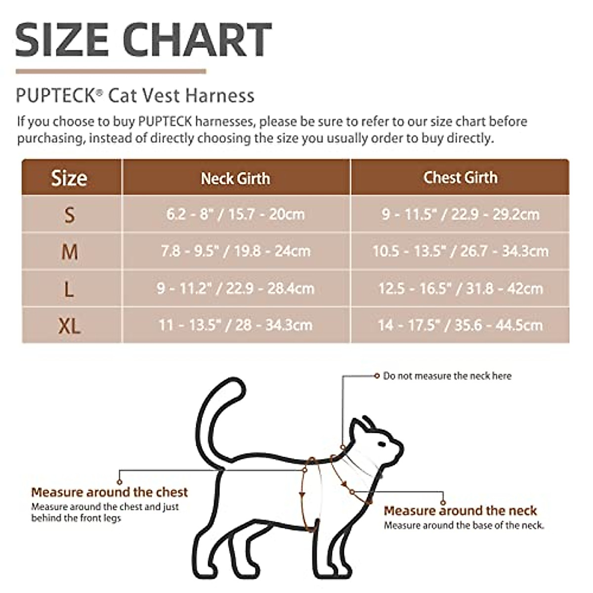 PUPTECK Soft Mesh Cat Vest Harness and Leash Set Puppy Padded Pet Harnesses Escape Proof for Cats Small Dogs Rabbits Bunny, Black XL