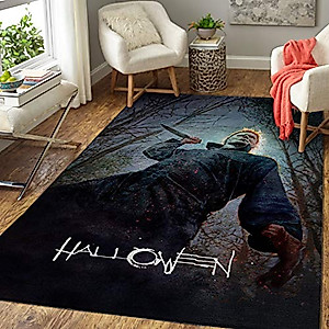 Michael Myers Halloween Series Carpet Living Room Rugs (Large)